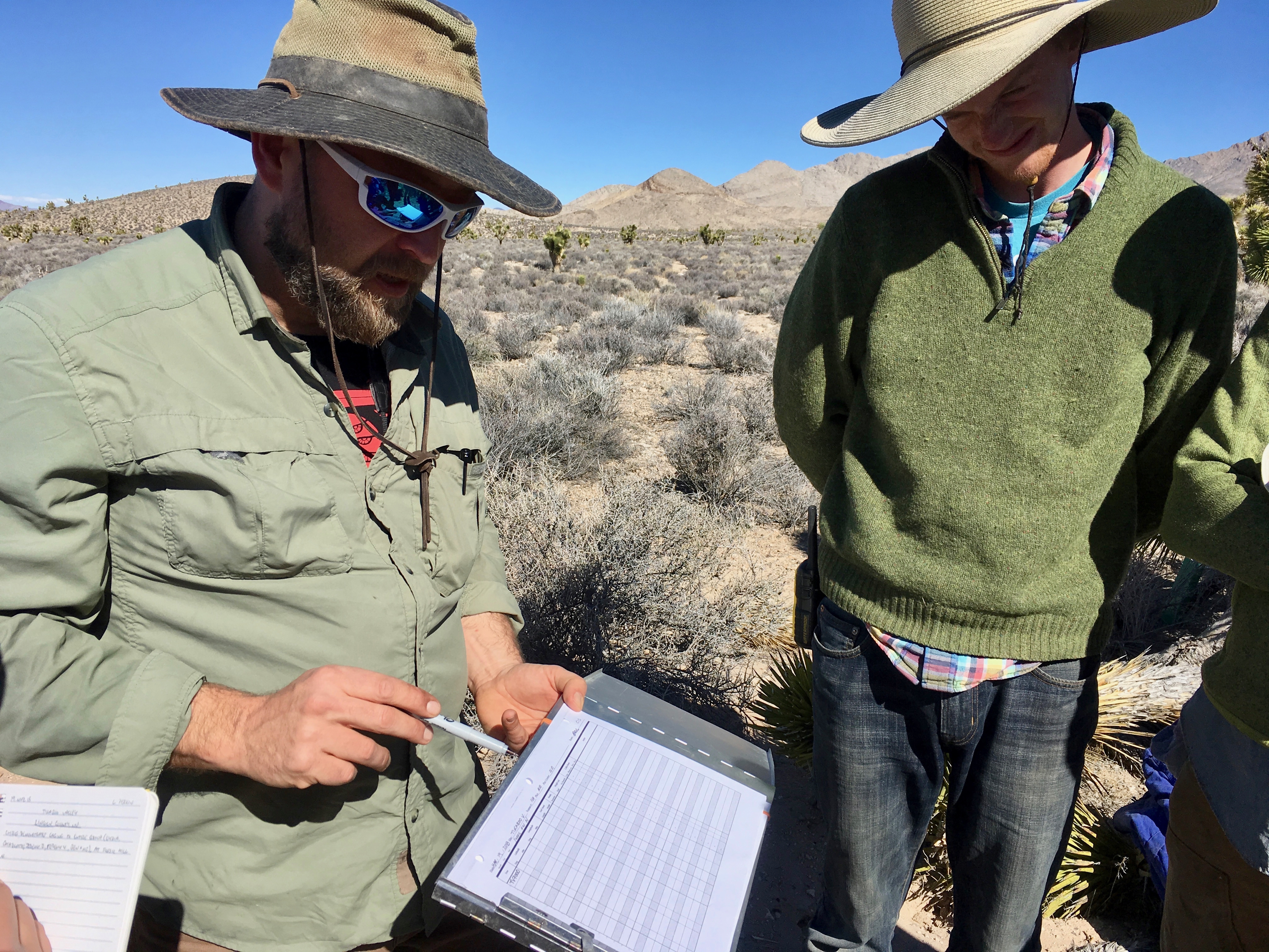 Demonstrating data collection – The Joshua Tree Genome Project